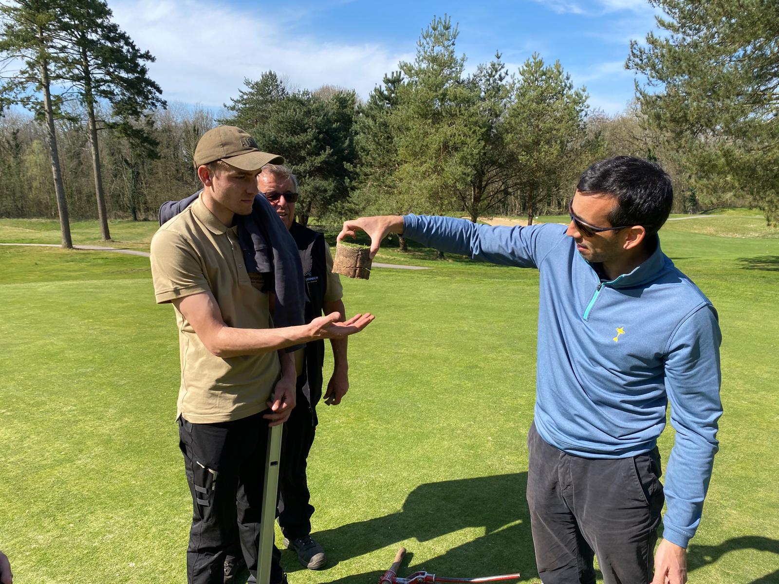 Visite d'Alejandro Reyes - Golf d'Hardelot